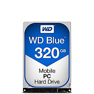 WD Blue 320GB Internal Hard Disk Drive - 5400 RPM Class SATA 6Gb/s 16MB Cache 2.5 Inch - WD3200LPCX