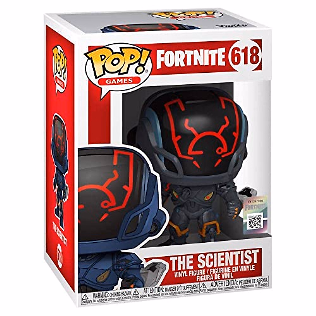 Funko Pop! Games: Fortnite - The Scientist, Multicolor (48465)