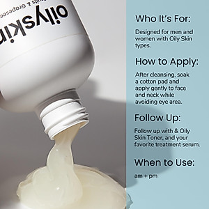 natural outcome Oily Skin Cleanser | Oil Control Daily Face Wash | Pore Hydrating Non-Greasy Cleansing Gel with Purifying Citrus Extracts for Oily Skin Types | Sulfate & Cruelty Free | 8 oz