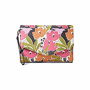 MAGNOLY Printed Magnolia Pouch, Pink