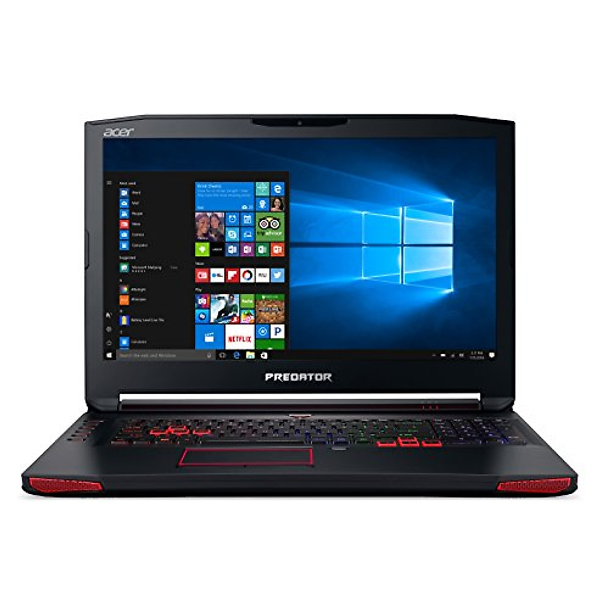 Acer Predator 17 Gaming Laptop, Core i7, GeForce GTX 1070, 17.3" Full HD G-SYNC, 16GB DDR4, 256GB SSD, 1TB HDD, G9-793-79V5