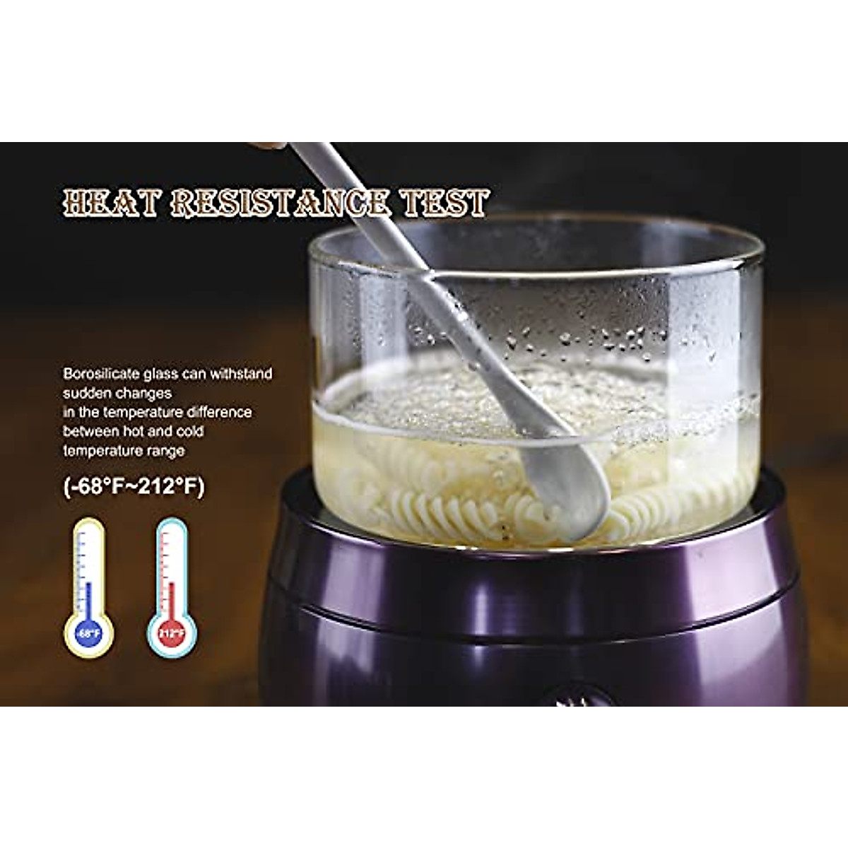 LUXU Glass Salad Bowl Set of 3 Glass,1 of 46OZ Salad Bowl,1 of 29 OZ Mixing bowl,1 of 15 OZ Fruit Bowl