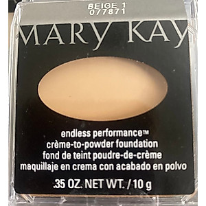 Mary Kay Endless Performance Creme-to-Powder Foundation Beige 1