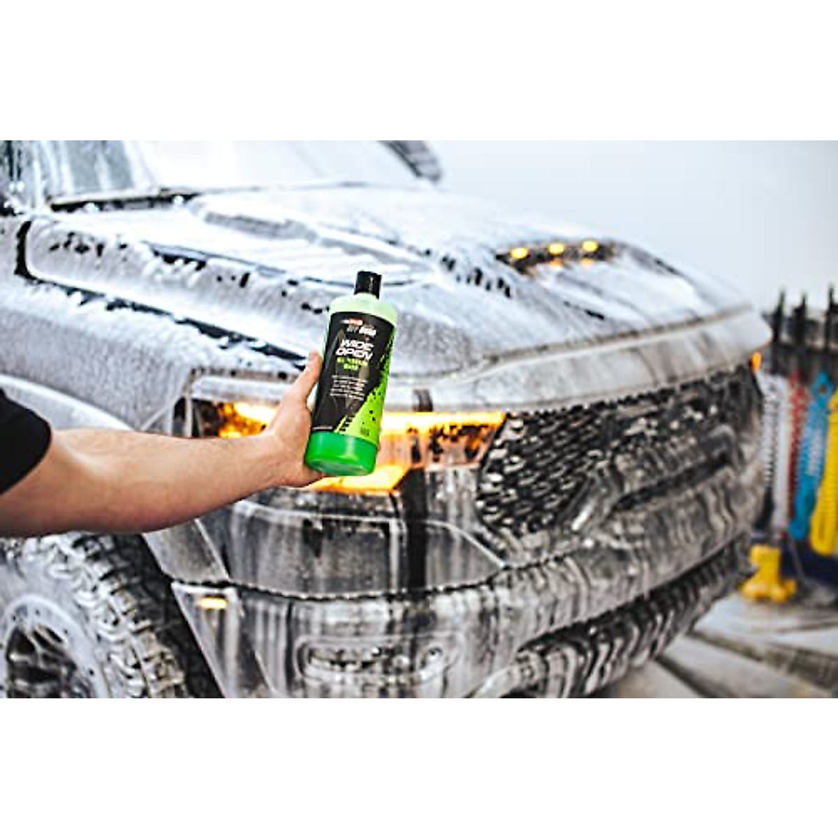 P&S Professional Detail Products - Off Road - Wide Open All Terrain Wash - Highly Concentrated Soap Designed for Tough Dirt & Mud; Safe on All Finishes; Perfect for Side-by-Sides and ATVs (1 Quart)