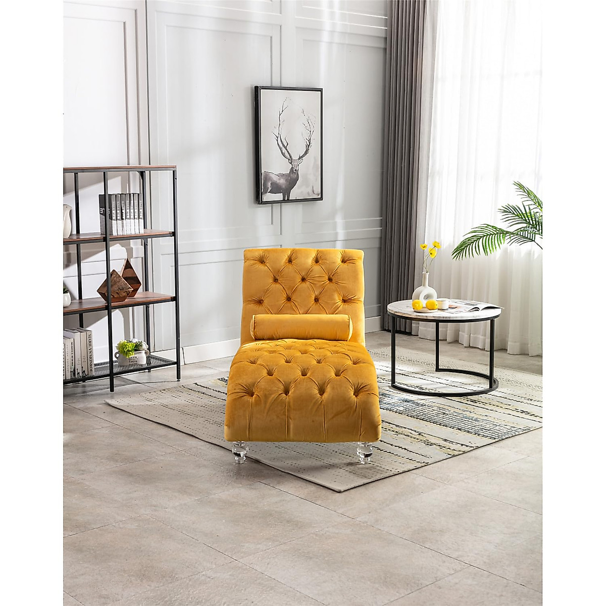 Ligtakor Leisure Concubine Sofa with Acrylic feet