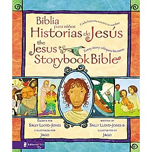 Jesus Storybook Bible (Bilingual) / Biblia para niños, Historias de Jesús (Bilingüe): Every Story Whispers His Name (Spanish Edition)