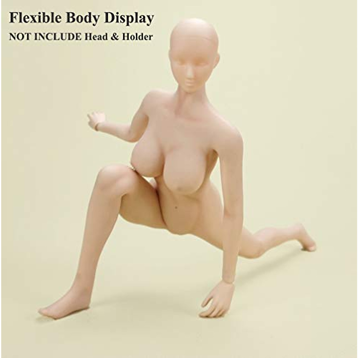 HiPlay TBLeague 1/6 Scale 12 inch Female Super Flexible Seamless Figure Body, Standard Body Type, Minature Collectible Action Figures (Pale Skin, S10D)