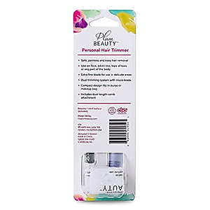 Hair Trimmer, Dual trimming system, Safe to use on any part of the body