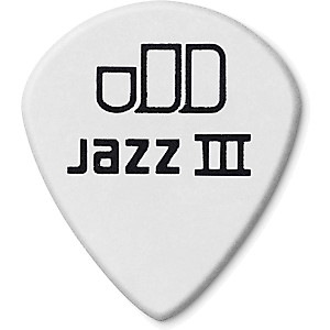 Dunlop Tortex 1.50mm Jazz III 12 Pack White