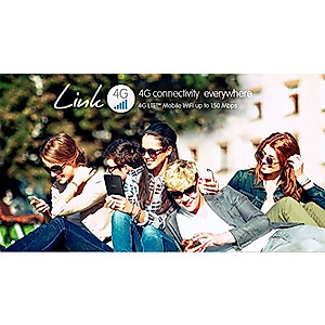Alcatel LINKZONE | Mobile WiFi Hotspot | 4G LTE Router MW41TM | Up to 150Mbps Download Speed | WiFi Connect Up to 15 Devices | Create A WLAN Anywhere | GSM Unlocked