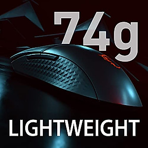 MSI Clutch GM41 Lightweight Wireless Gaming Mouse & Charging Dock, 20,000 DPI, 60M Omron Switches, Fast-Charging 80Hr Battery, RGB Mystic Light, 6 Programmable Buttons, PC/Mac