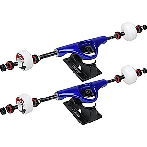 Foundation Skateboard Assembly Oval Blue 8.0" x 31.25" Complete