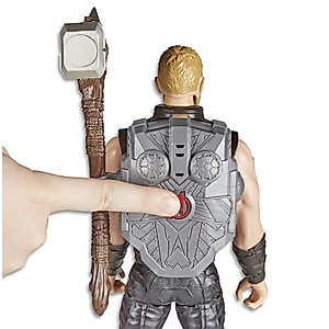 Titan Hero Series Electronic Thor Action Figure with FX Gear from Infinity War