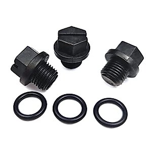 3 Pack SPX1700FG Pipe Plug with Gasket Compatible with for Select Hayward Pumps SP2600X5, SP2605X7, SP2607X10, SP2610X15 More