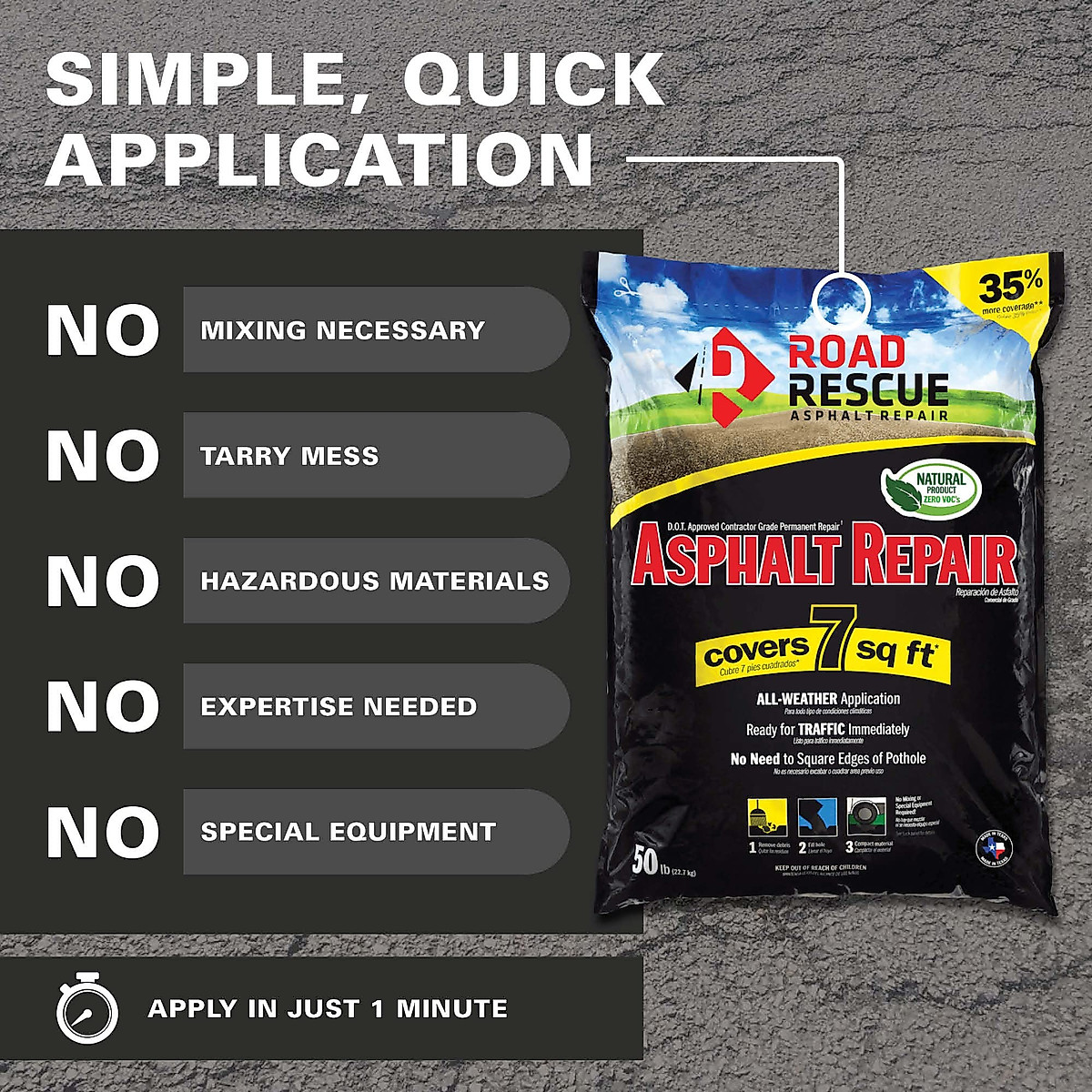 Road Rescue Asphalt Repair