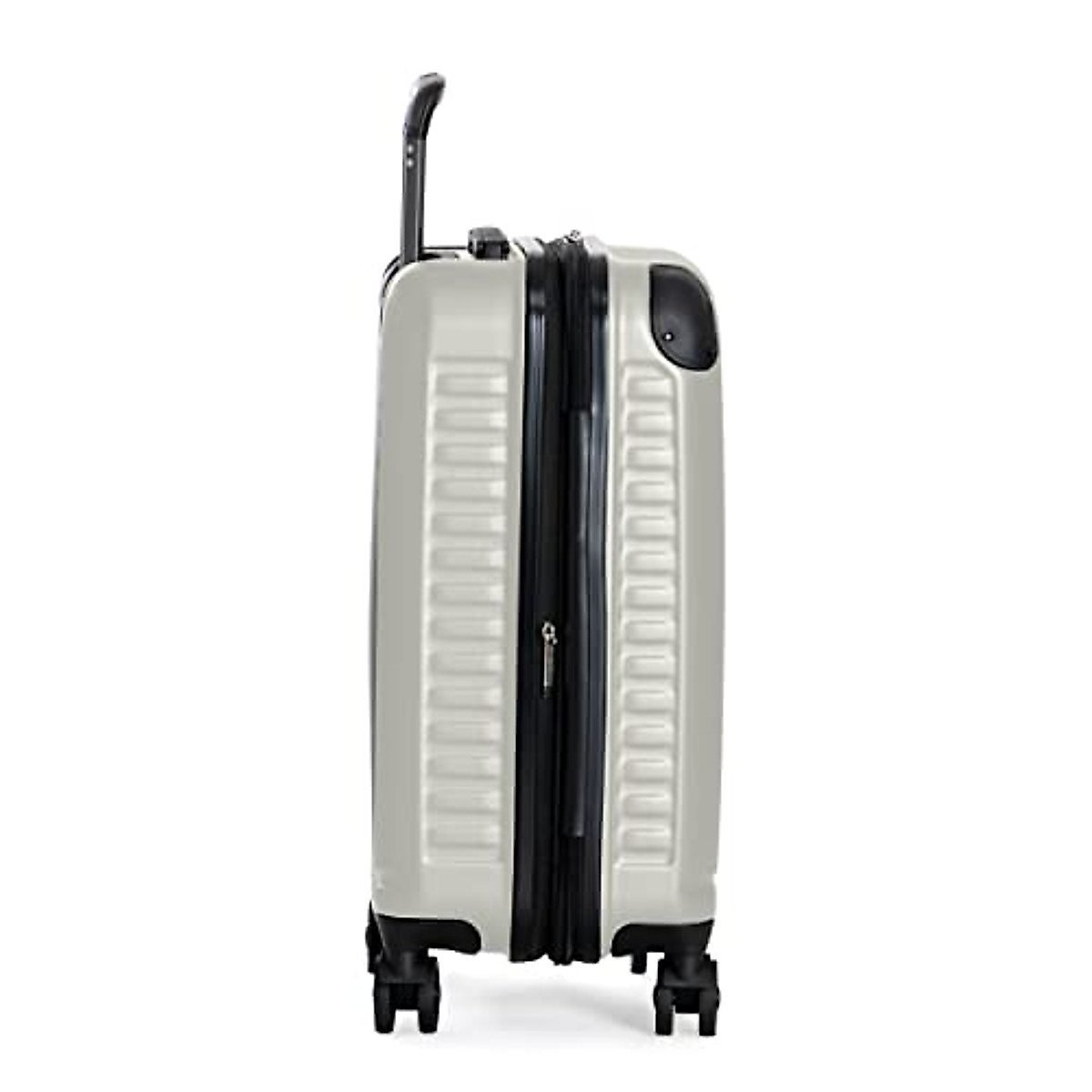 Ben Sherman Sunderland Spinner Travel Upright Luggage, Dover White, 20-Inch Carry On
