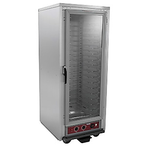 Kratos Premium Full Size Universal Insulated Commercial Holding and Proofing Cabinet, Holds Sheet Pans and Food Pans, Clear Door, 120V, 2000W (28W-235)