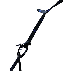 POG Premium Double Hammock - Ripstop Nylon with Aluminum Carabiners & 9 Feet Long Straps Included. (Sapphire Blue/Lake Blue, 78" W x 125" L)