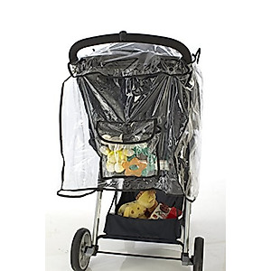 Nuby Travel System Weather Shield, Clear, Plastic