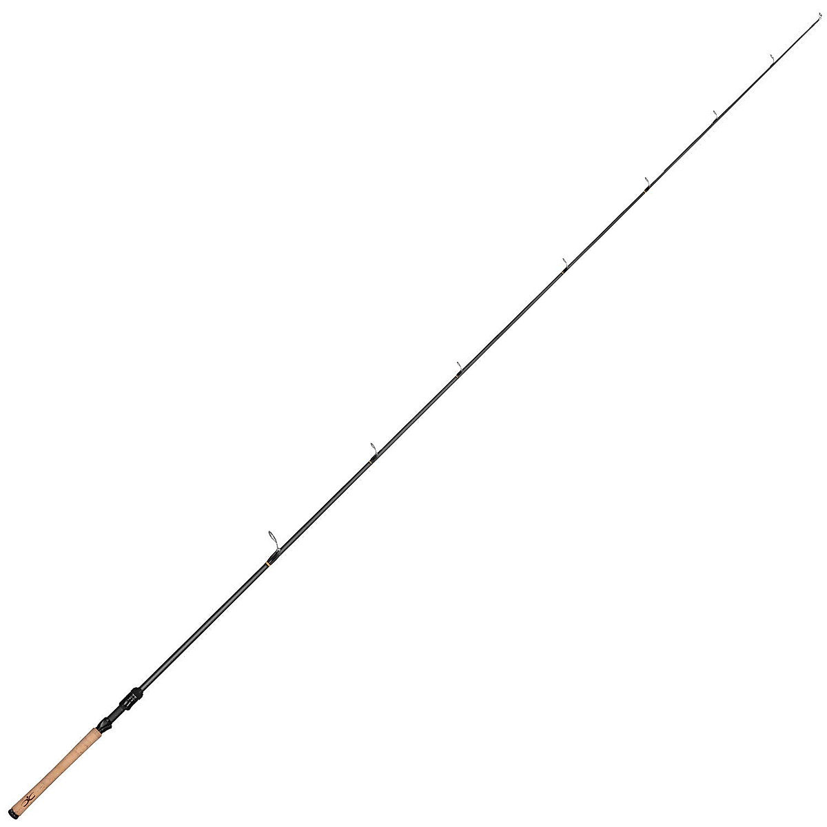 Cadence Essence Spinning Rod, Strong & Lightweight 24-Ton Graphite Rod, Stainless Steel Guides with SIC Inserts, Freshwater or Saltwater, Extremely Sensitive Spinning Rod (Essence 701S-MHF)
