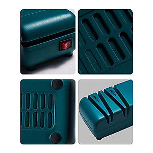 Knife Sharpener,Electric Knife Sharpeners,2 Stage,Professional Knife Sharpeners,Quickly Sharp & Polish,Scissors Sharpening,5 Seconds Fast Grinding,Quiet Knife Grinding,Electric Knife Sharpener