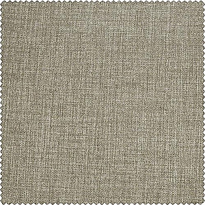 HPD Half Price Drapes Faux Linen Room Darkening Curtains - 108 Inches Long Luxury Linen Curtains for Bedroom & Living Room (1 Panel), 50W X 108L, Oatmeal