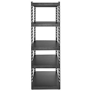 Gladiator "48" Wide EZ Connect Rack with Five 24" Deep Shelves", hammered granite