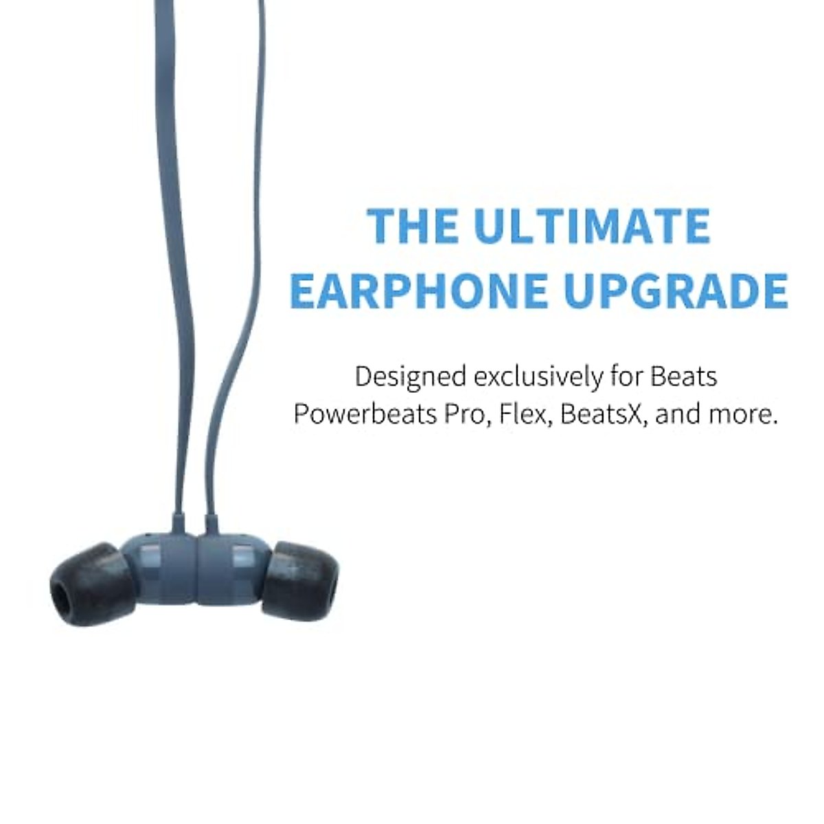 Comply TrueGrip Pro TW-400-C Earbud Tips for JLAB, Bowers & Wilkins PI7, PI5, Technics EAH-AZ70, Tune 125TWS, and More Earphones (Assorted, 3 Pairs)