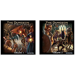 Dungeon Books of Battle Mats