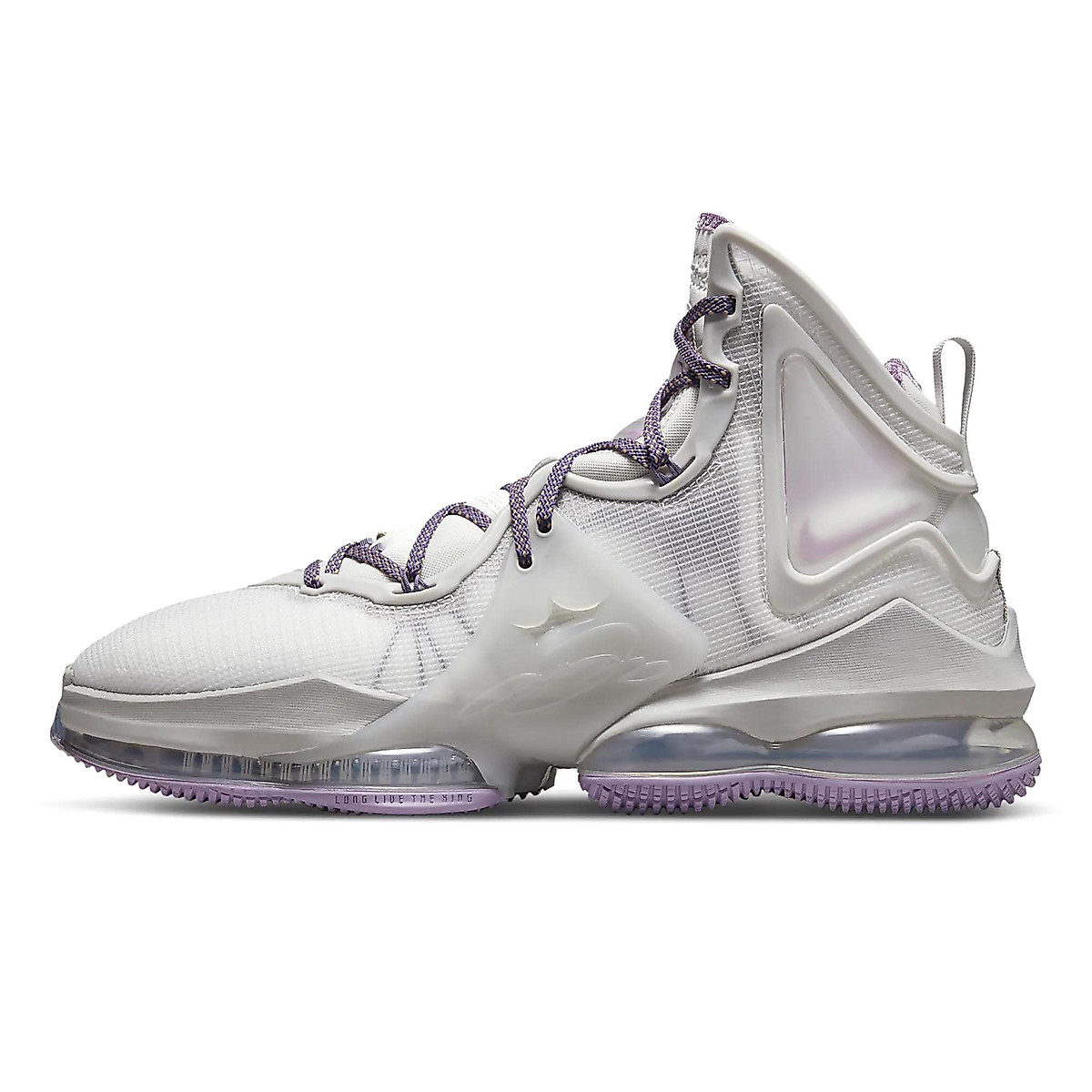 Nike Mens Lebron 19 Basketball Shoes, Phantom/Canyon Purple, 9.5 US