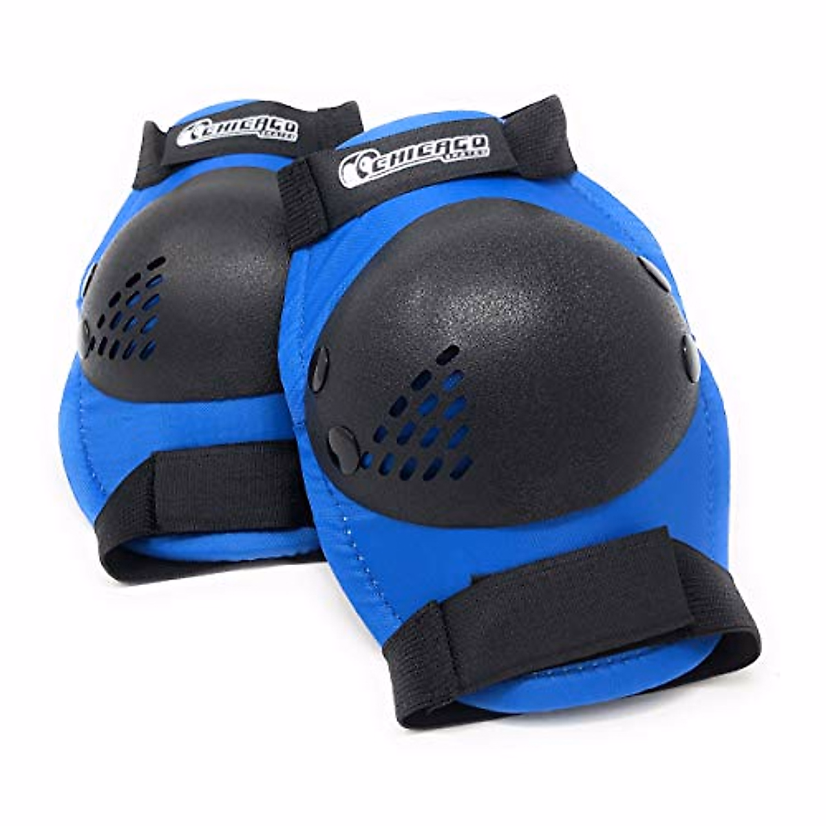 Chicago Skates Inline Training Skate Combo Set - Blue, Boys - Small Sizes J10-J13