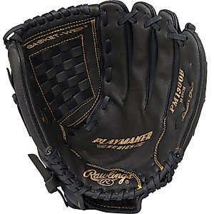 Rawlings Playmaker Series Glove, Black, 13", Worn on Left Hand