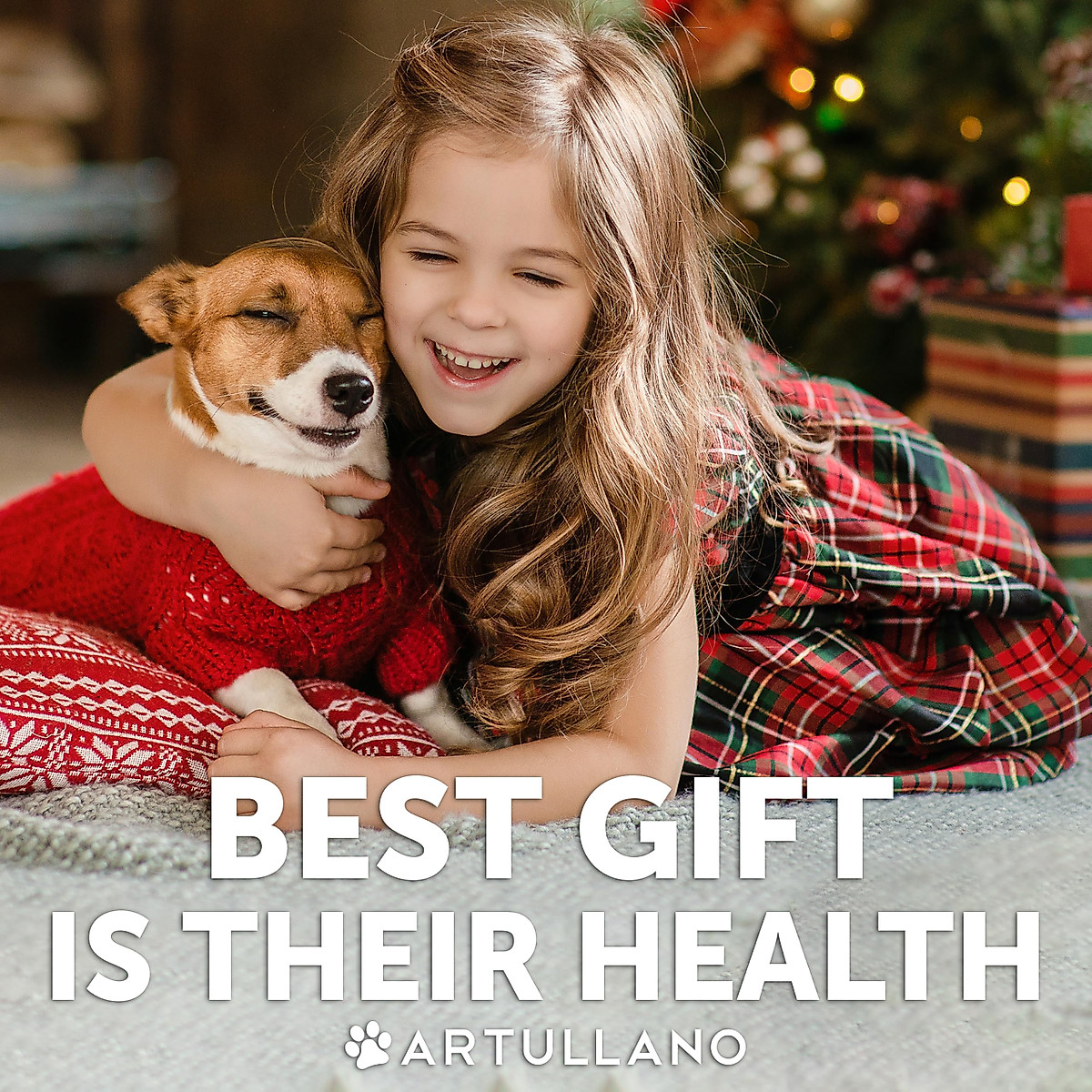 Artullano Hemp Calming Chews for Dogs - Advanced Dog Calming Treats - Dog Calming Chews - Anxiety Relief Treats - Thunderstorms, Separation Aid, Barking, Stress Relief - Hemp Oil - 70 Chews