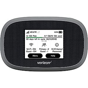 Verizon Wireless Jetpack 8800L 4G LTE GSM Unlocked dual band Worldwide Advanced Mobile Hotspot (No Sim Card Included)