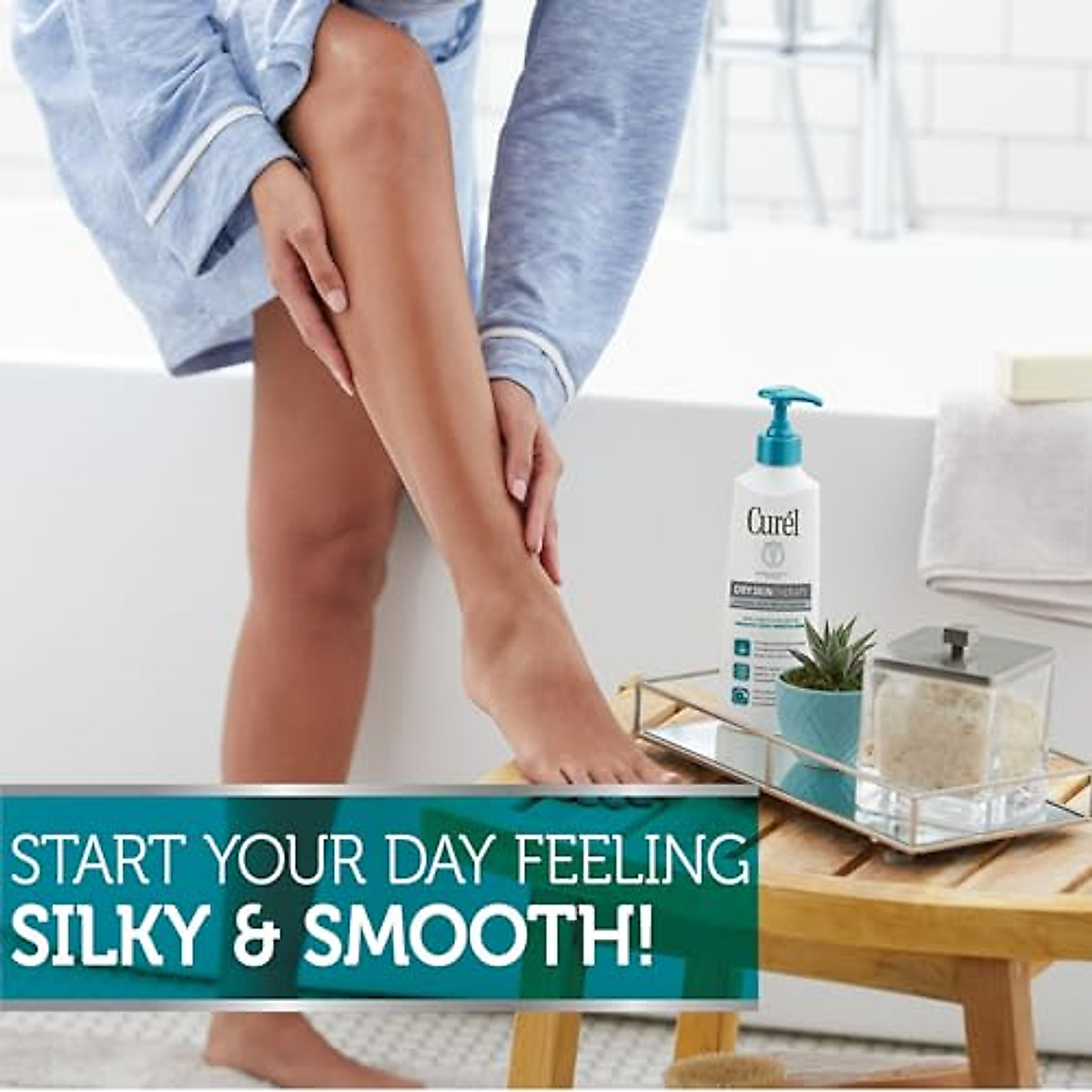 Curel Extra Dry Skin Therapy Lotion, Body and Hand Moisturizer, Hydra Silk Hydration, with Advanced Ceramide Complex, and Aloe Water, 12 oz