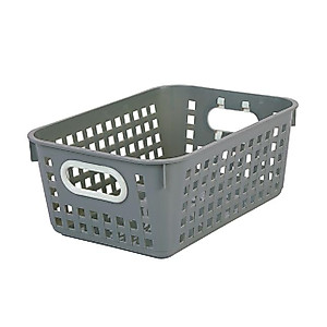 Really Good Stuff Medium Baskets - Set of 6 -Pebble
