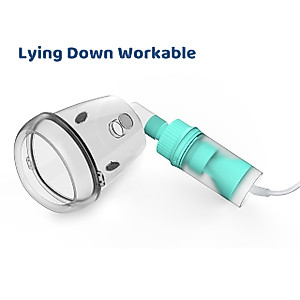 Lying Down Nebulizer Cup and Inhaler Mask for Large Dogs and Horses, Oxygen Mask for Pets and Wildlife (Not Contain Nebulizer Device) (L)