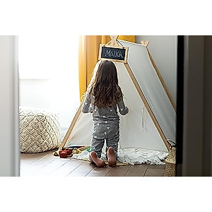 South Shore Sweedi Organic Cotton and Pine Play Tent with Chalkboard