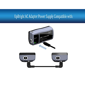 UpBright AC Adapter Compatible with Designs for Vision LED Day Lite HDI DayLite DVI-LEDSC DVI-LEDSR DVI-LEDDC 7.4VDC 7.4V Li-Ion Battery Charger 4912-0000-2019 Cell-Con 2240 8.4V DC Power Supply Cord