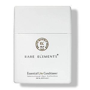 Rare Elements Pure Shampoo & Essential Lite Conditioner Set with Gute Carrying Bag (Three Piece Bundle) 8 oz per unit