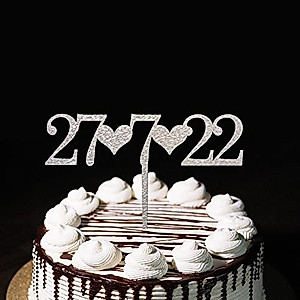 Date Engagement Wedding Caketopper Personalized Wedding Party Decorations Bridal Shower For Bride And Groom Engagement Gifts Silver