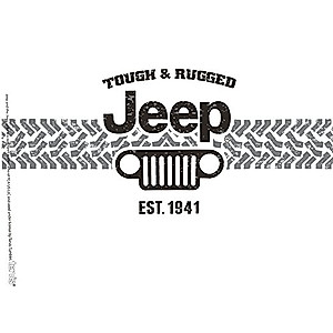 Tervis Jeep Made in USA Double Walled Insulated Tumbler Travel Cup Keeps Drinks Cold & Hot, 24oz, Tough and Rugged