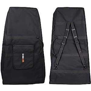 Gearlux 37-Key Wooden Xylophone with Mallets, Adjustable Stand, and Gig Bag