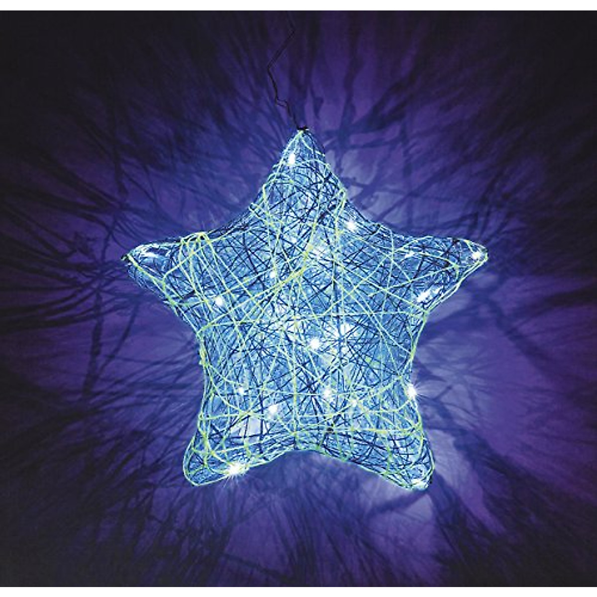 Creativity for Kids String Art Star Light Craft Kit - Create a DIY String Art Star Lantern - Projects for Kids