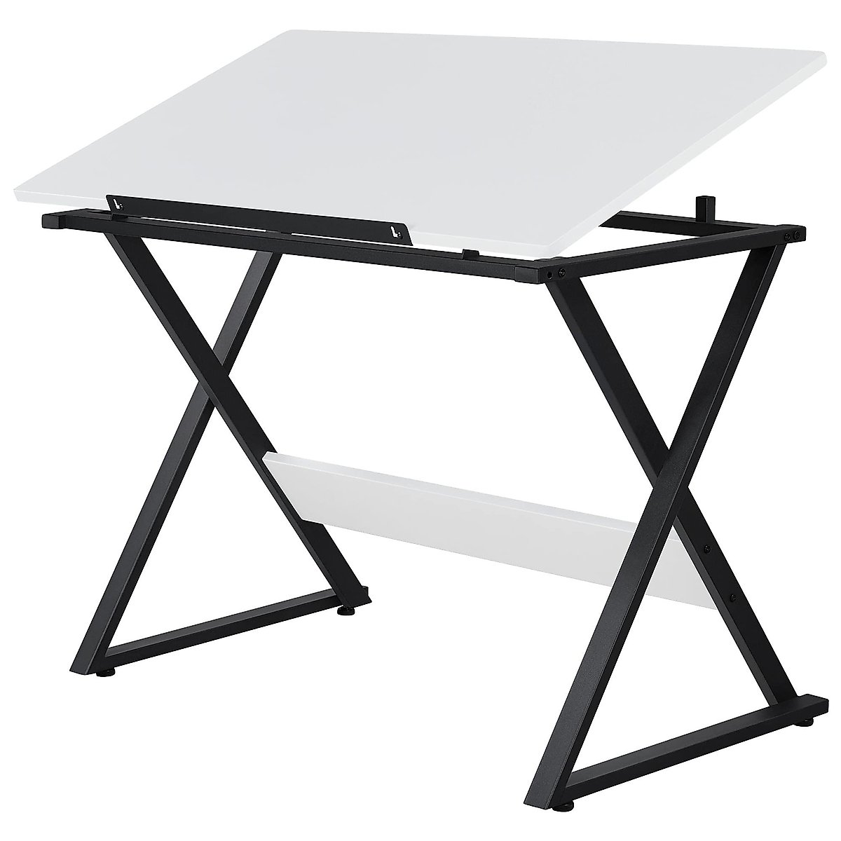 Yaheetech Adjustable Drawing Tables Drafting Desk with P2 Tiltable Tabletop for Reading, Writing,Studying Art Craft Work Station