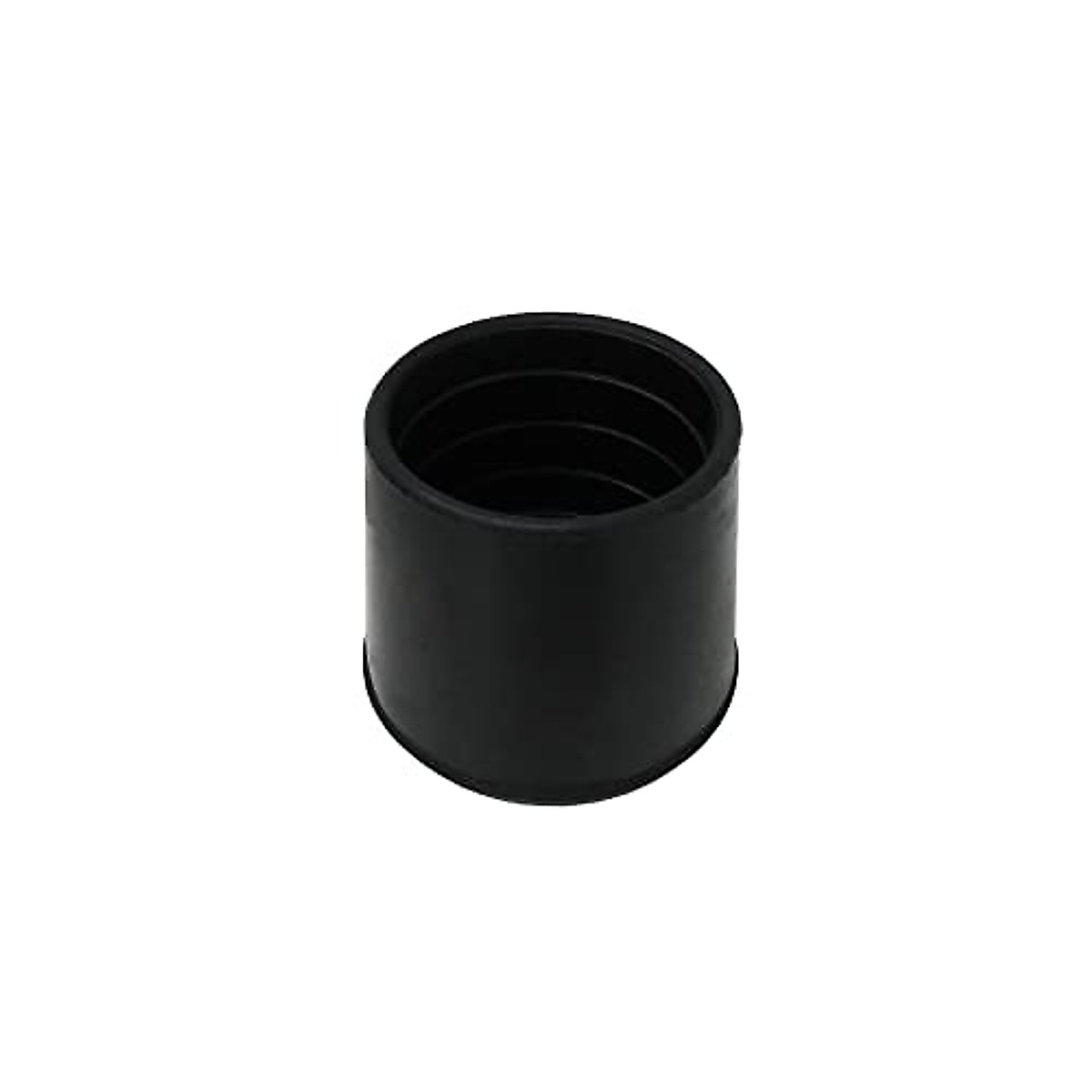 Shepherd Hardware 9226 1-1/2-Inch Inside Diameter Rubber Leg Tips, 2-Pack, Black