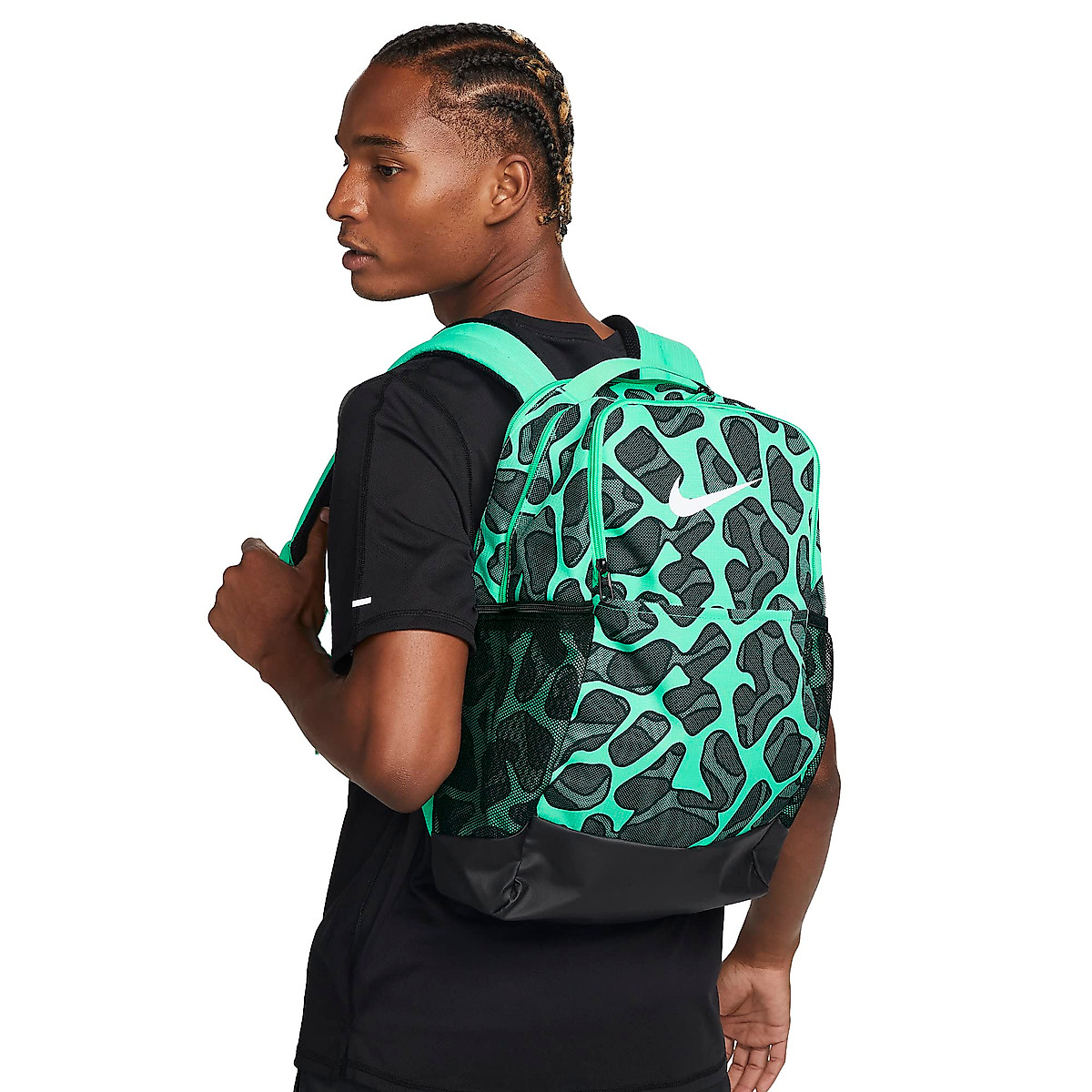 Nike NK BRSLA M BKPK-9.5 BRAIN MTTR-LIGHT MENTA/BLACK/WHITE-DX5949-369-MISC