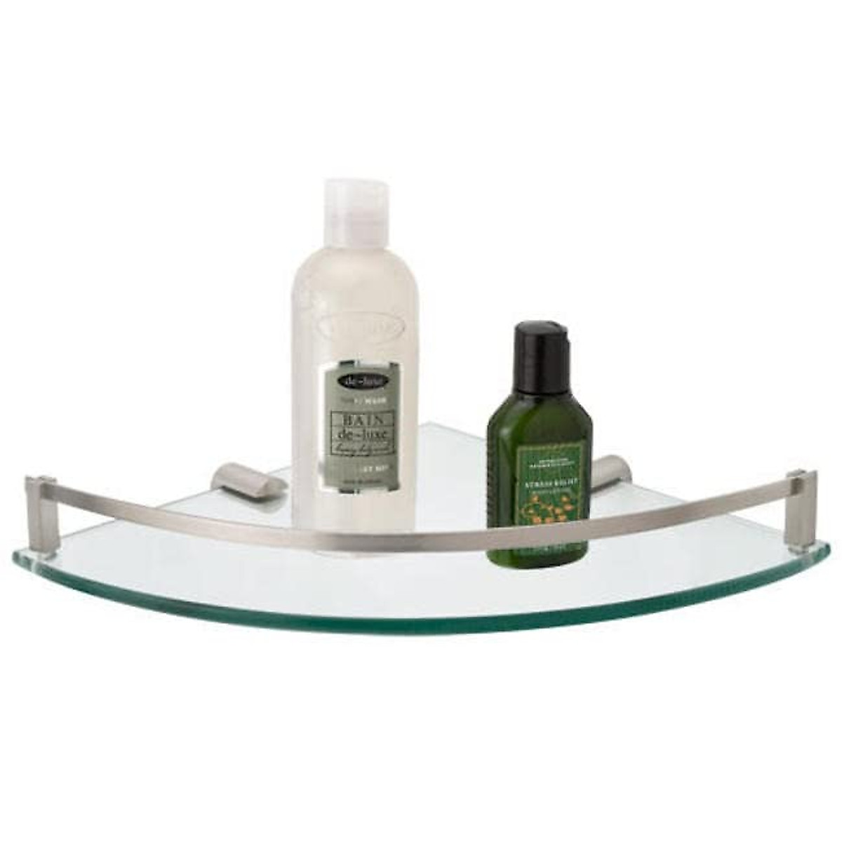 Signature Hardware 296091 Engel 14" Glass Bathroom Shelf