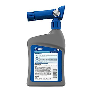 Cutter Backyard Bug Control Spray Concentrate, Mosquito Repellent, Kills Mosquitoes, Fleas & Listed Ants, 32 fl Ounce