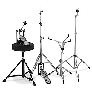 PDP By DW Center Stage Complete Drumkit, 5 Drum Set, Royal Blue Sparkle, 7x10, 8x12, 12x14 Floor, 14x20 Kick, 5x14 Snare (PDCE2015KTRB)